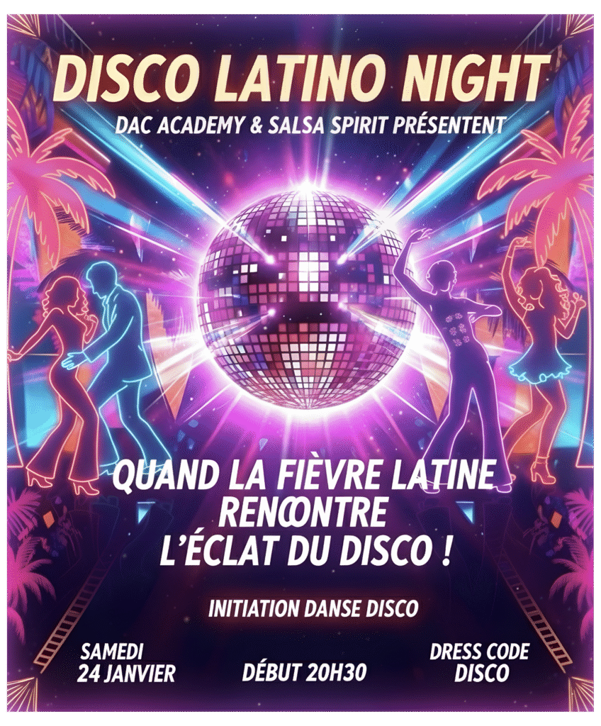 Disco Latino Night - DAC ACADEMY